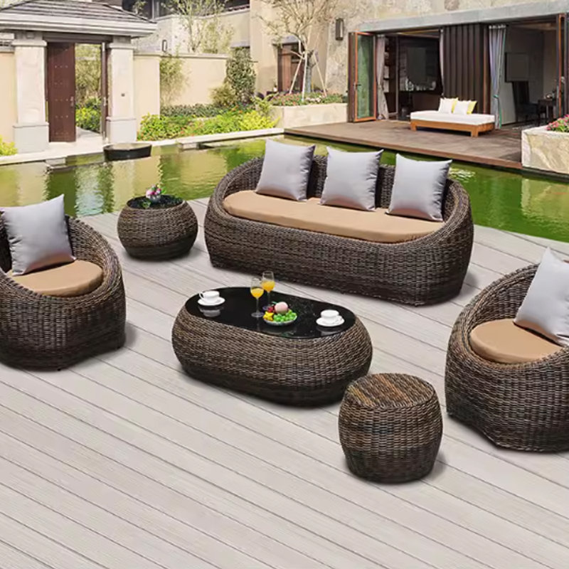 Elegant Home Furnishings.s Waterproof And Durable Outdoor Rattan Sofa Sets Wayfair